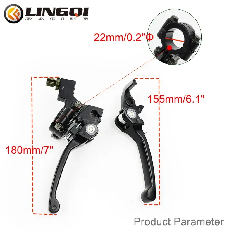 Pit-Dirt-Moto-Folding-Lever-Brake-Levers-Handlebar-Set-Brake-Clutch-For ...