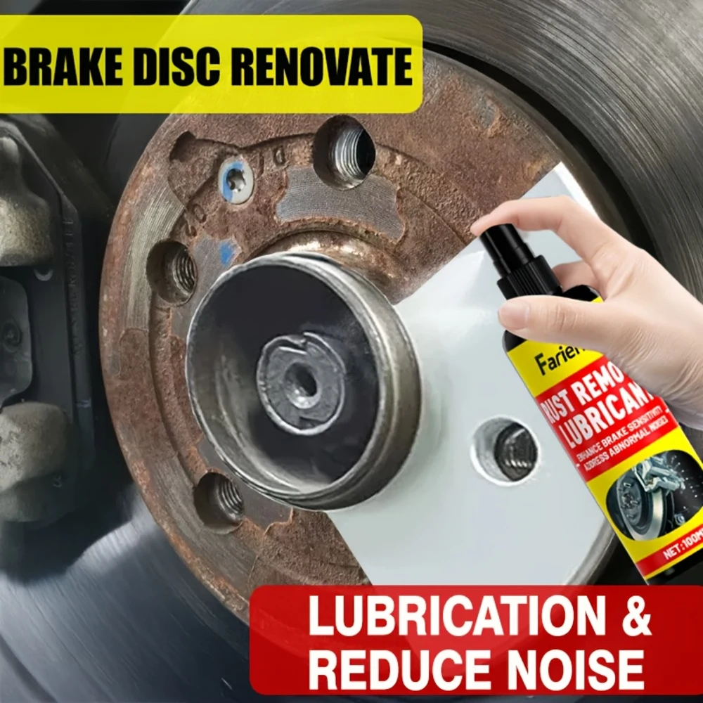 Multi-Functional Rust Removal Spray - Fast-Acting Brake Disc Renovator ...