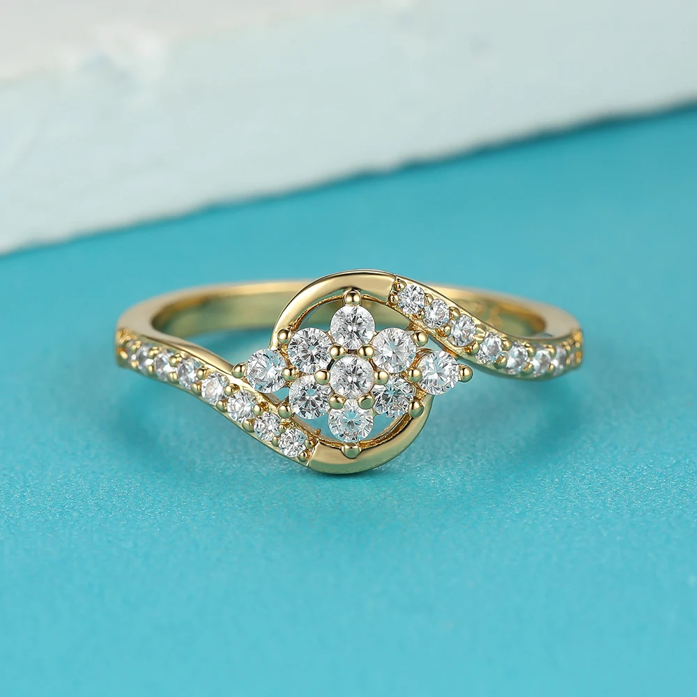 Anillos-de-flores-y-copo-de-nieve-para-mujer-bandas-de-boda-de-circ-n ...