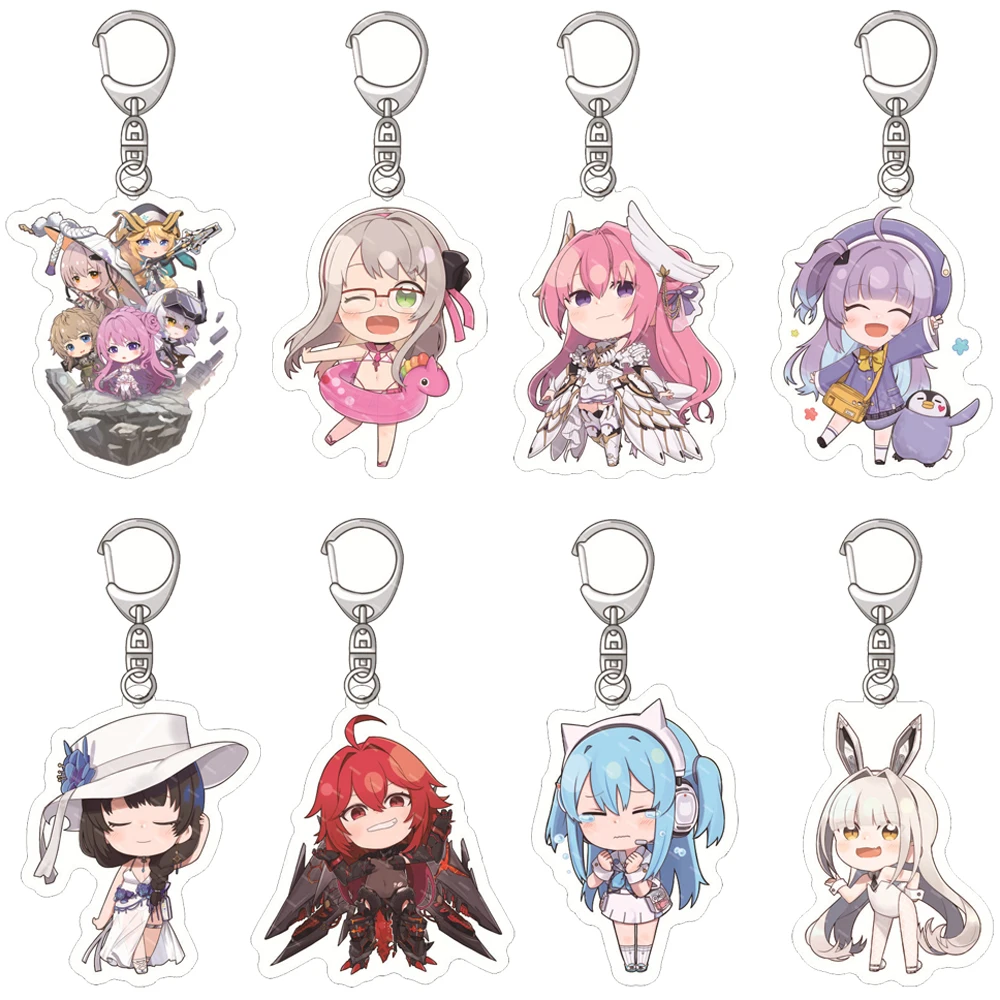 Game-Goddess-Of-Victory-Nikke-Figure-Keychain-Girl-Boy-Cute-Cosplay ...