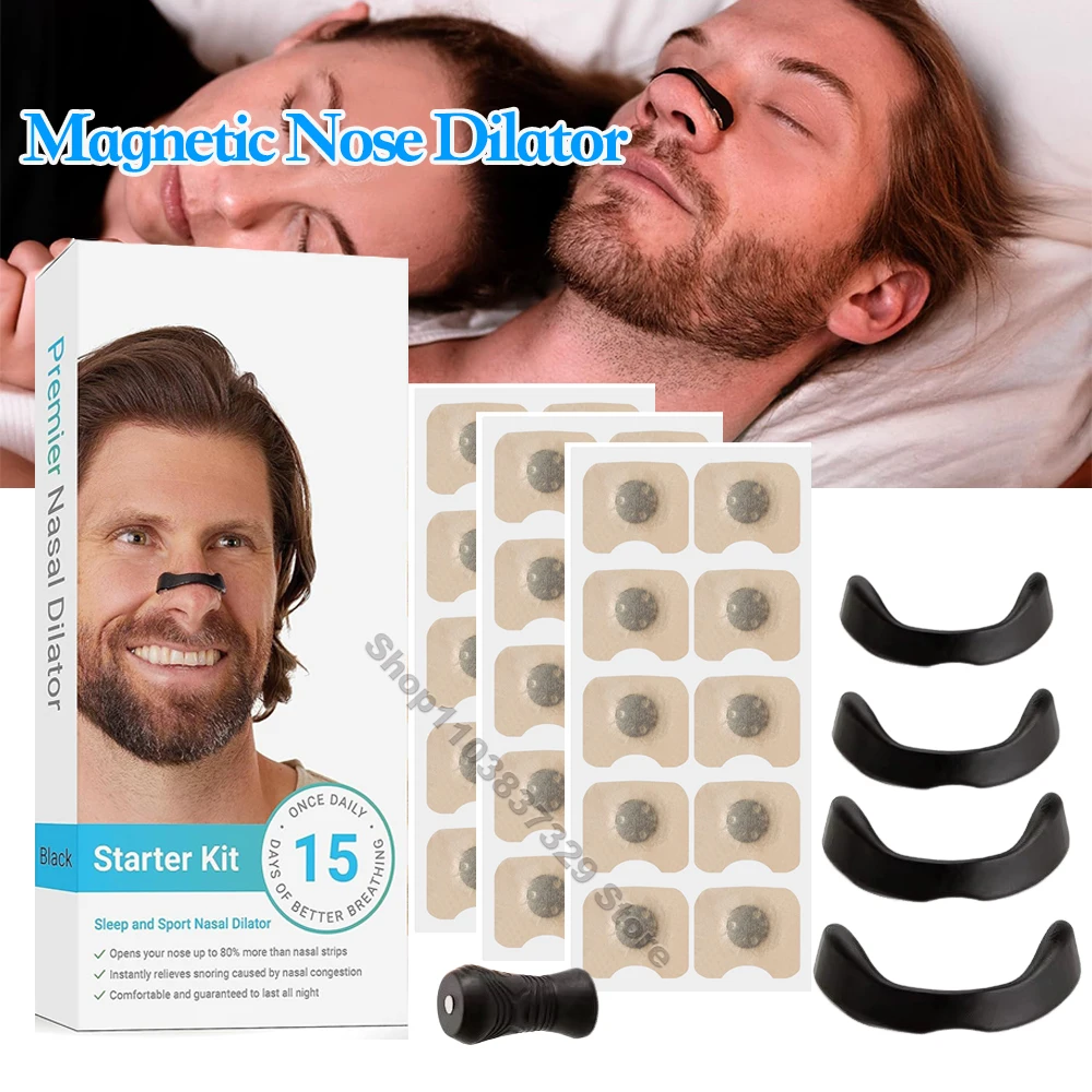 15Days-Box-Nasal-Breathing-Dilators-Starter-Kits-Magnetic-Nose-Strips ...