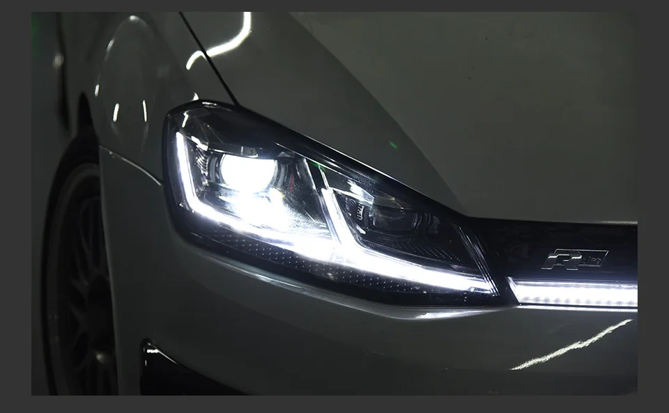 Car Lights for VW Golf 7 LED Headlight Projector 2013-2020 Golf 7.5 ...