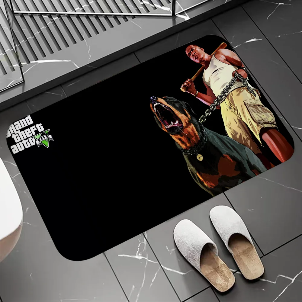 G-Grand-Theft-Auto-Living-Room-Rug-Home-Entrance-Carpet-Door-Mat ...
