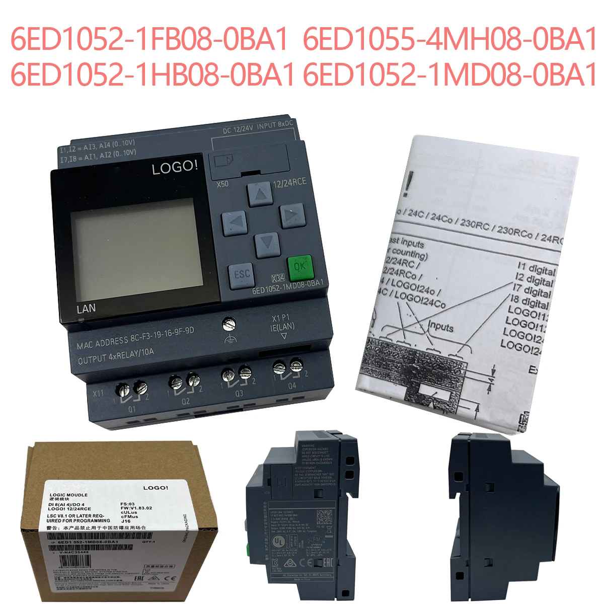 6ED1052-1FB08-0BA1-6ED1055-4MH08-0BA1-6ED1052-1MD08-0BA1-6ED1052-1HB08 ...