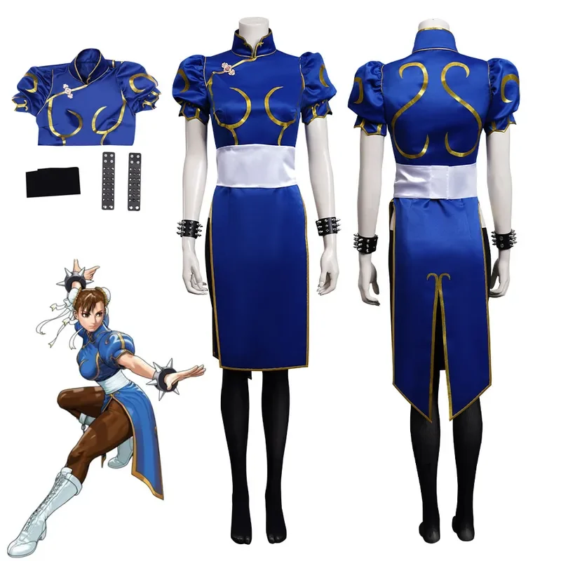 SF-Chun-Li-cosplay-costume-cheongsam-dress-outfits-Halloween-carnival ...