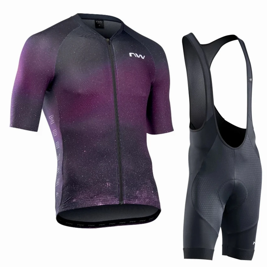 Nw Northwave Cycling Jersey Set Summer Short Sleeve Breathable Men MTB Bike Cycling Clothing ...