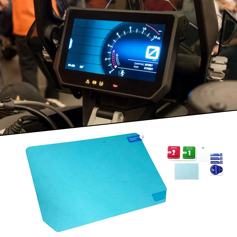 Motorcycle Cluster Scratch Protection Film Instrument Dashboard Cover ...