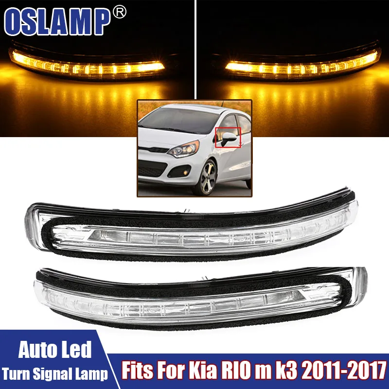 Car-Led-Turn-Signal-Lamps-On-Both-Sides-Rearview-Mirror-Indicator ...