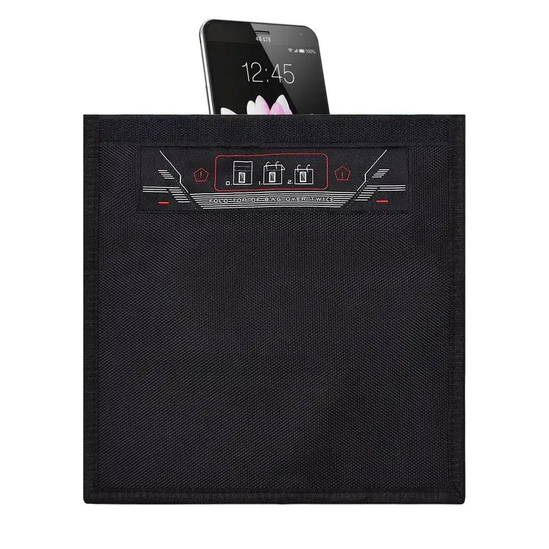 Signal Blocker Silent Pocket Cell Phone Bag Anti-Hacking Bag Signal ...