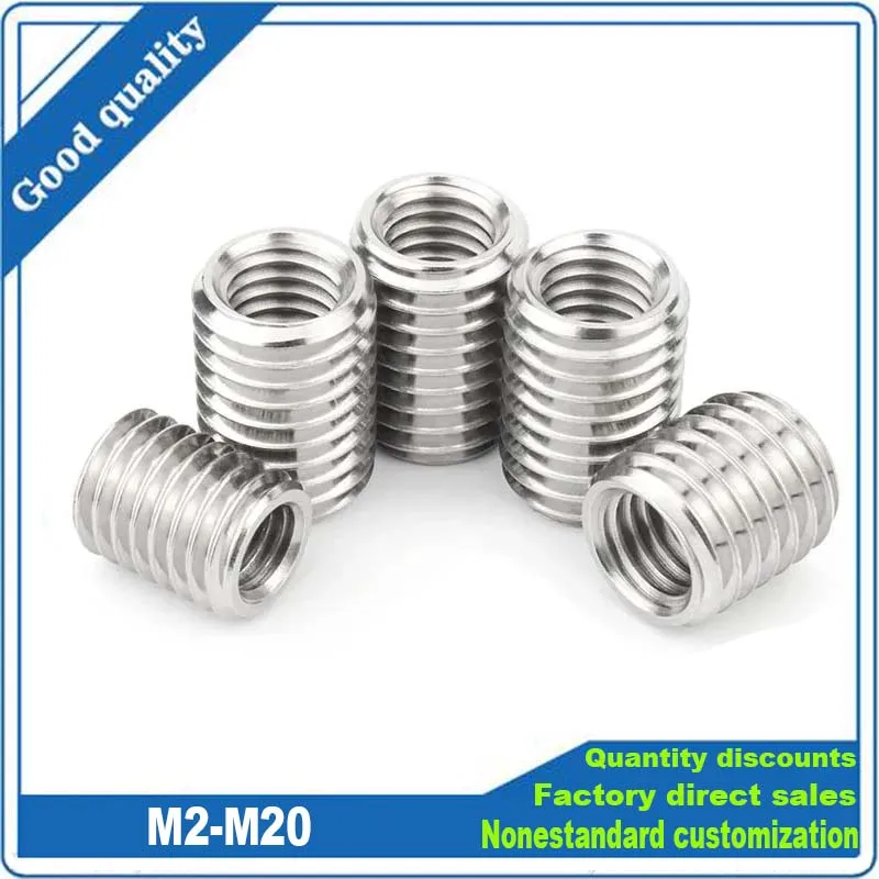 1-5pcs-304-Stainless-Steel-Thread-Adapter-Male-to-Male-M2-M2-5-to-M16 ...