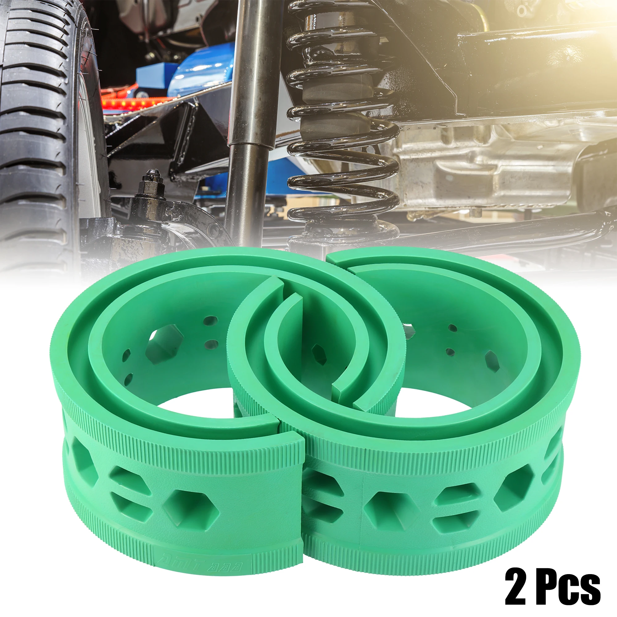 X-Autohaux-2pcs-Car-Rubber-Shock-Absorber-Spring-Bumper-Buffer-Power ...