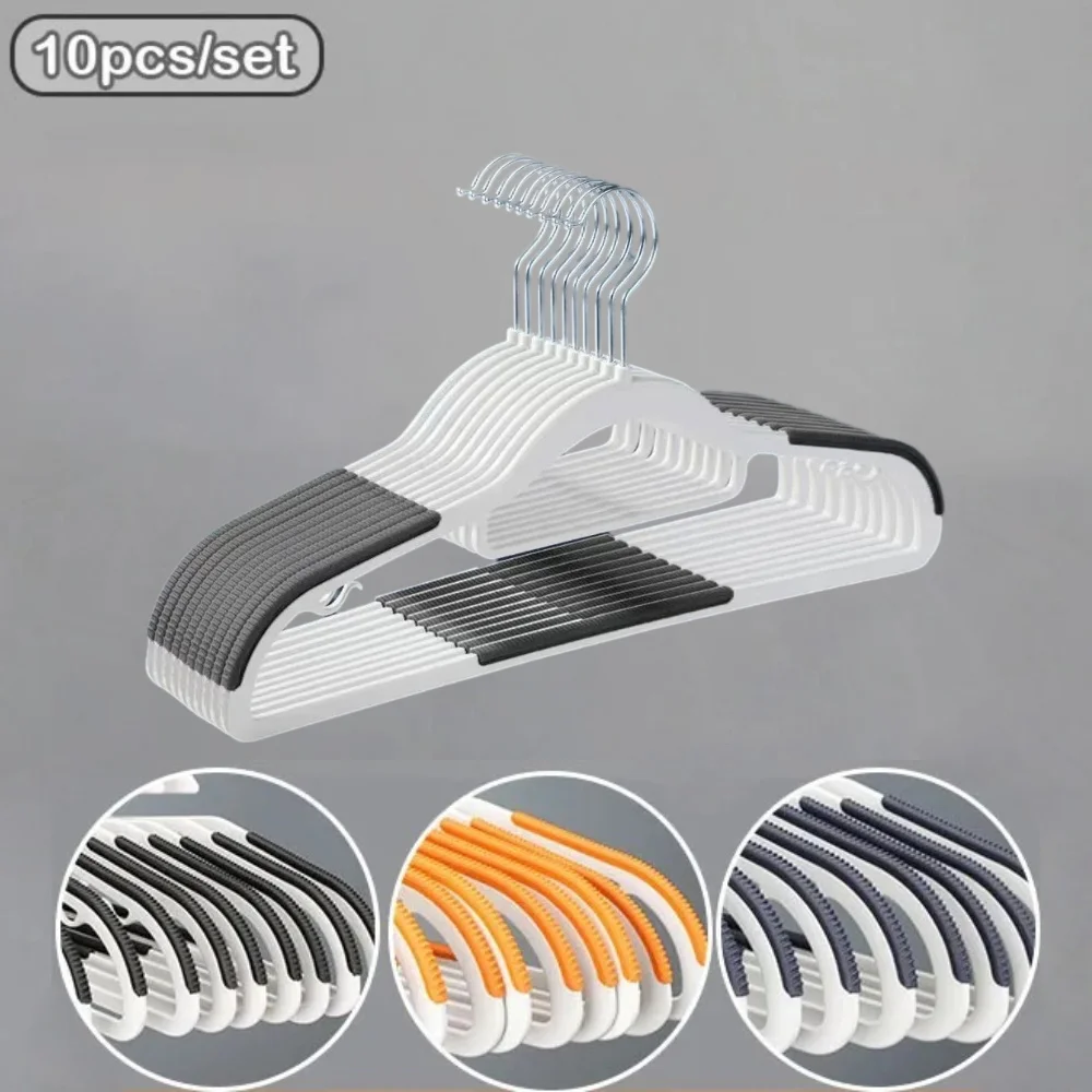 10PCS-Non-slip-Non-marking-Clothes-Hanger-Rotating-Drying-Hanger-Hook ...