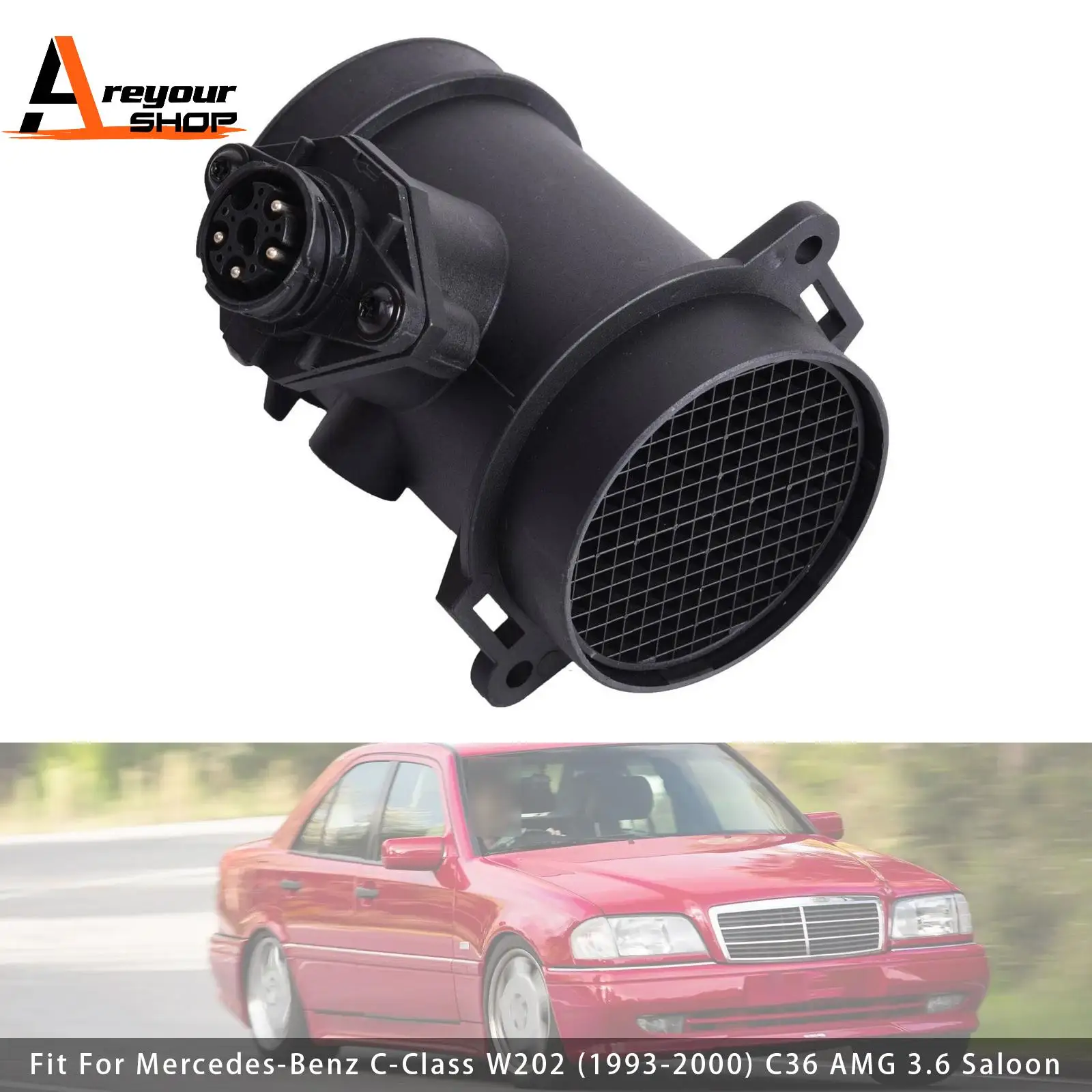 Mass Air Flow Meter Sensor for Mercedes W202 W140 Sprinter 2-T 3-T ...