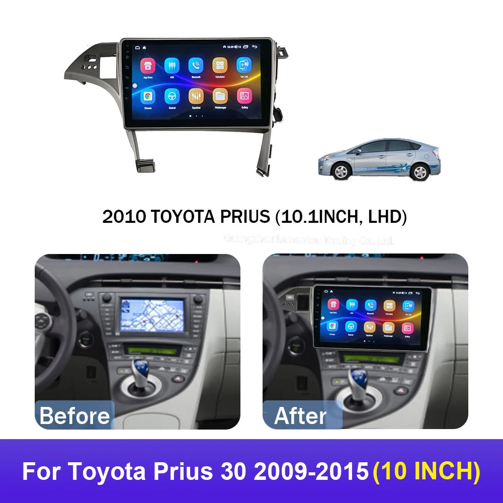 10-Inch-Car-Frame-Fascia-Adapter-Android-Radio-Dash-Fitting-Panel-Kit ...