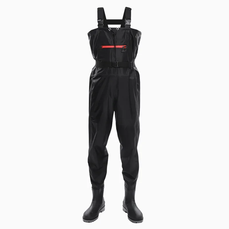 Waterproof Chest Waders with Fishing Pants Shoes Boots Wader Set ...