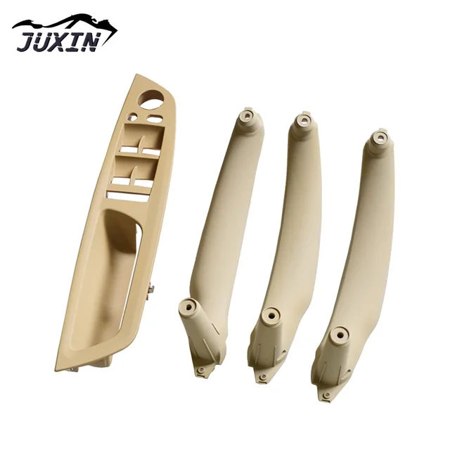 자동차 전면 후면 내부 도어 핸들, 내부 패널 풀 트림, BMW E70 E71 X5 X6 2007-2014 lhd에 적합