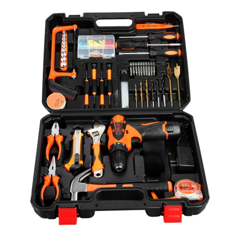 HILIXUN Gift tool set, household hardware, manual tool set, car ...