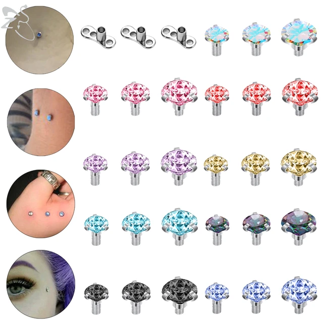 Different Types Of Dermal Piercings
