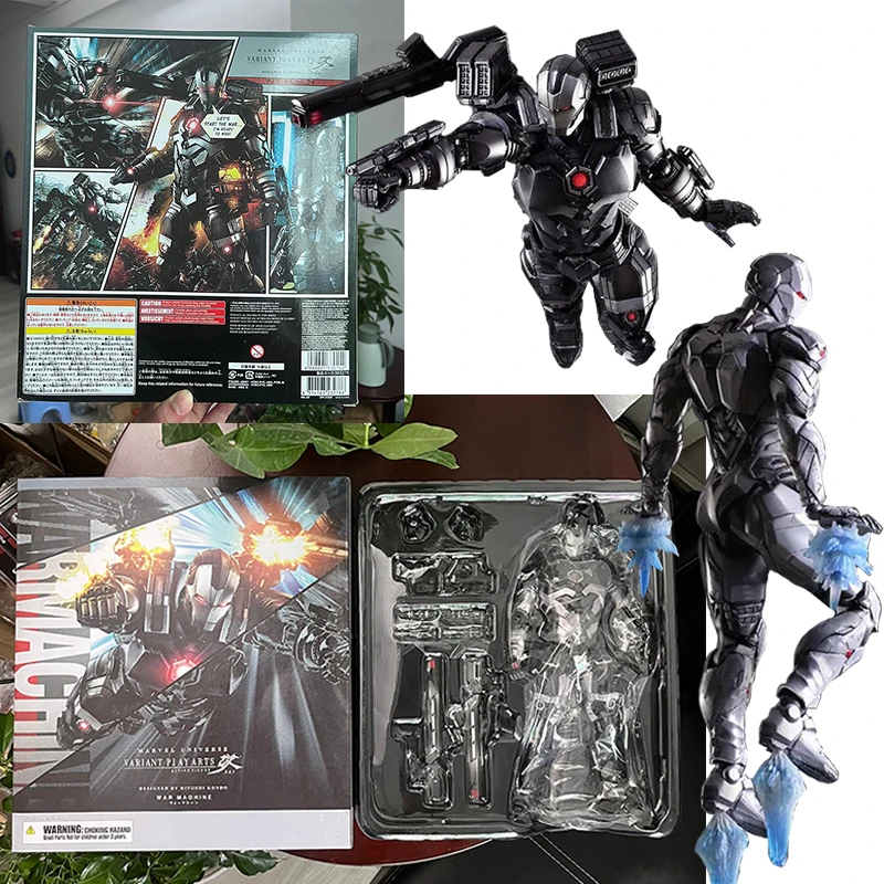 Play-Arts-Avengers-Ironman-Action-Figure-Play-Arts-Black-Iron-man-War ...