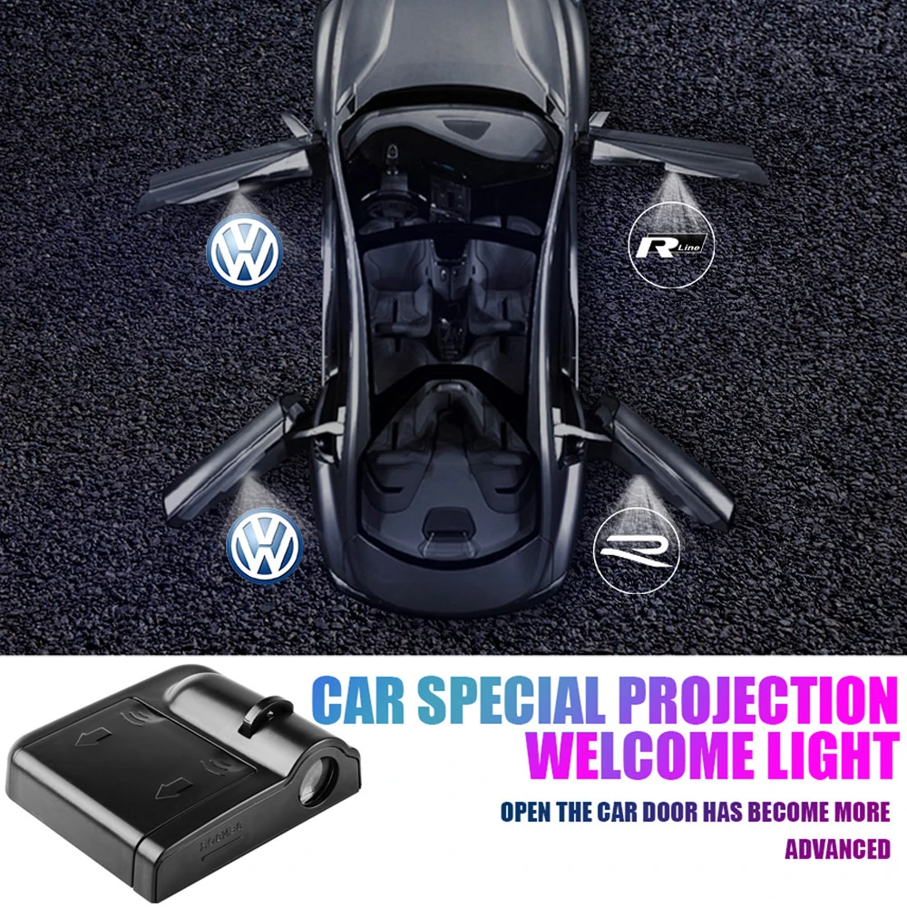 2PCS-Car-Door-Welcome-Lights-Projector-Lamp-Auto-Accessories-for ...