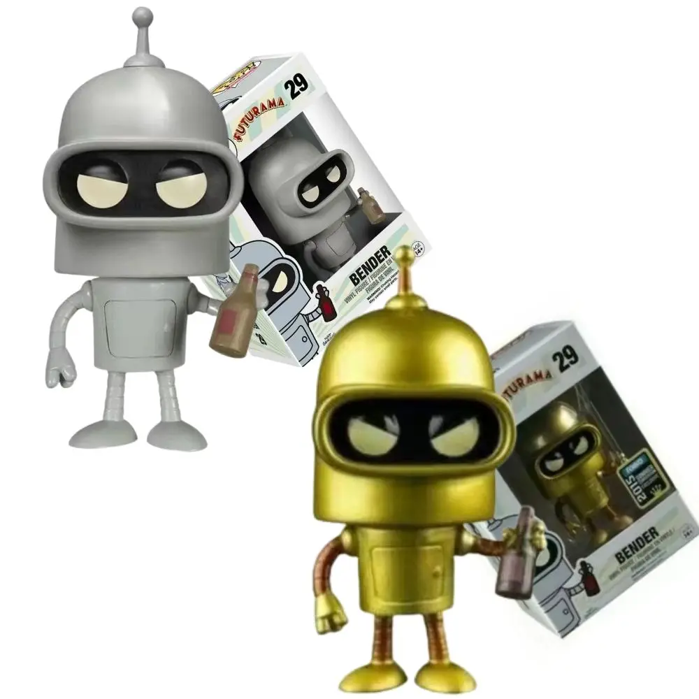 New-Arrival-FUNKO-Animation-Futurama-Bender-Gold-29-Action-Toy-Figures ...