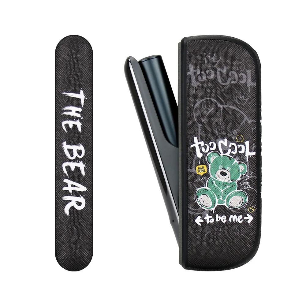 RUORUO For IQOS ILUMA Case+Side Cover Holder Replaceable E- Cigarette ...