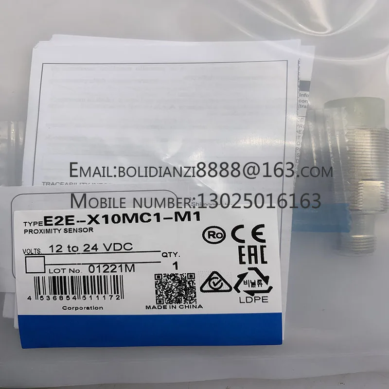 New-proximity-switch-sensor-E2E-X10ME2-M1-Z-E2E-X10MF2-M1-Z-E2E-X10MF1 ...