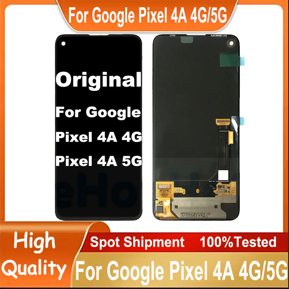 Original-AMOLED-For-Google-Pixel-4A-4G-LCD-Display-Touch-Screen ...