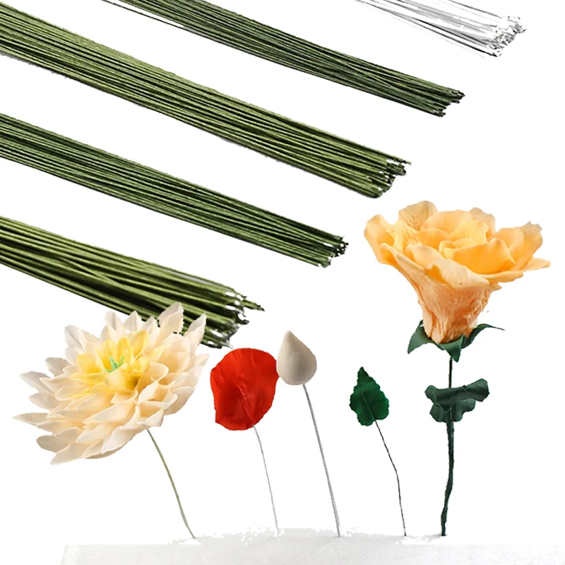 40pcs-Sugar-Cake-Sugar-Flowers-Modelling-Wire-Clay-Doll-Sugar-Flower ...