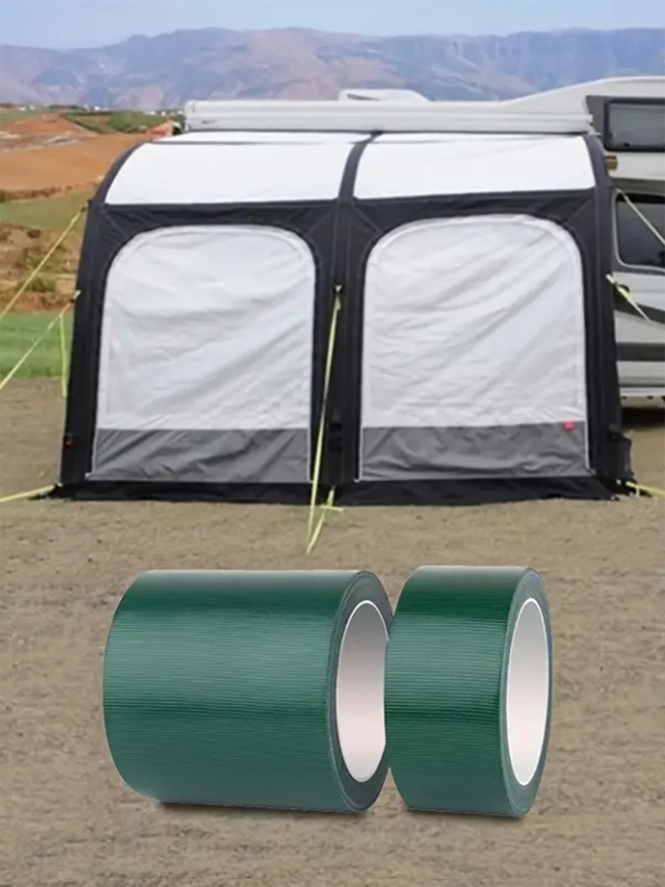 10M-Adhesive-Repair-Tape-for-Tent-Waterproof-Tarpaulin-Repairing-Gummed ...