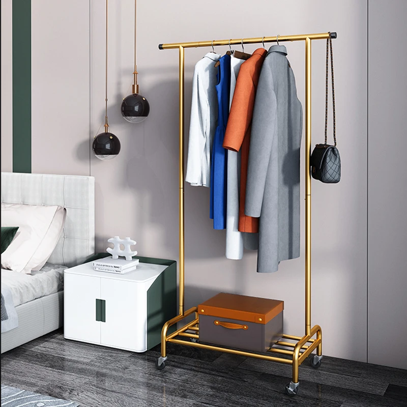 Portátil rack de roupas suporte pesado moderno móvel vestindo roupas ao ar livre cabide roda ...
