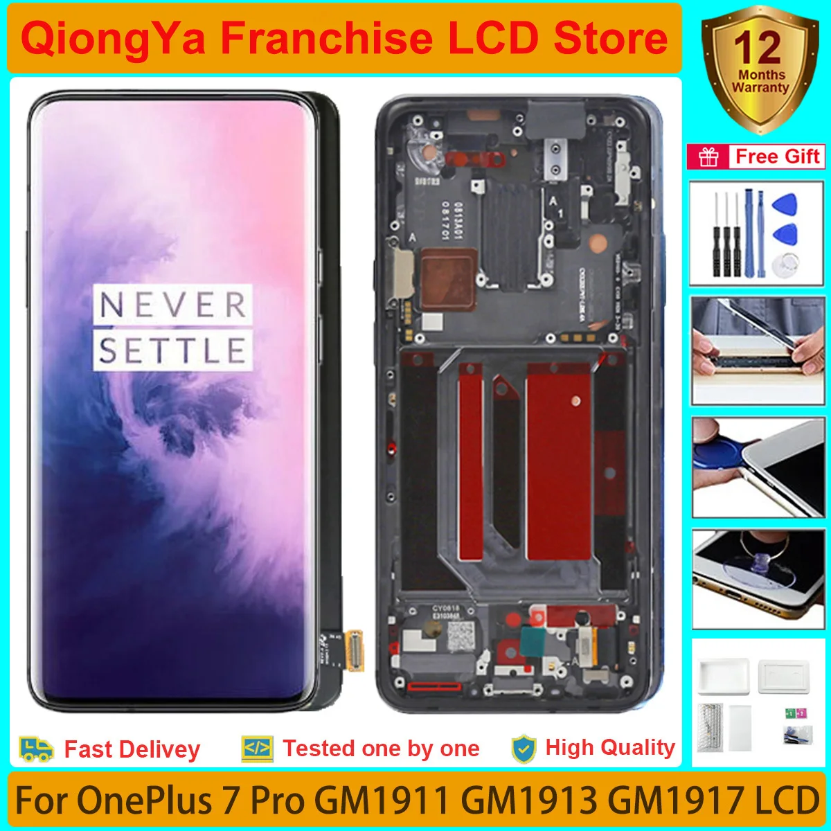 Original-AMOLED-6-67-oneplus-7pro-Display-For-OnePlus-7-Pro-GM1910 ...