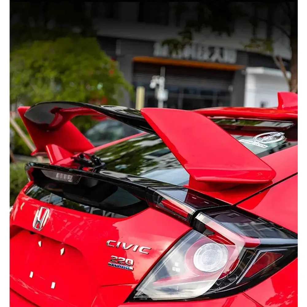 Black-Spoiler-Wing-For-2021-Honda-Civic-Typer-R-Spoiler-Top-Wings-Black ...