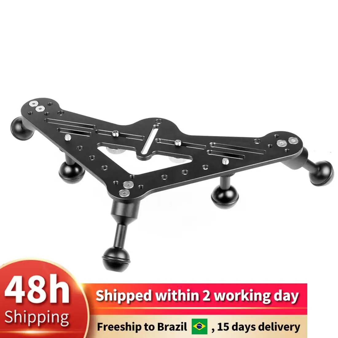 FEICHAO-Upgraded-Alloy-DSLR-Camera-Triangular-Gimbal-Rig-Mount ...