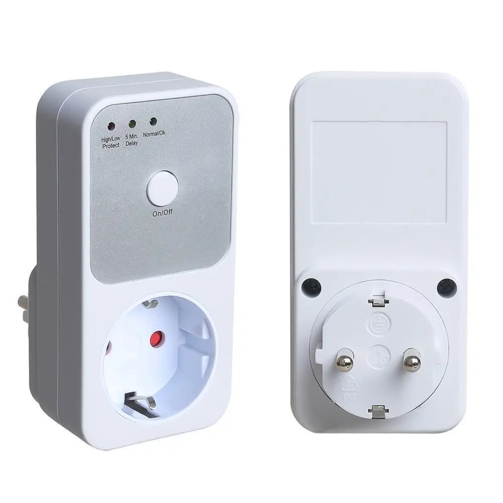 Automatic-Voltage-Protector-Socket-Switcher-AC-220V-Power-Surge-Safe ...