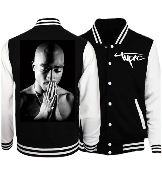 Rapero Fashion Tupac Shakur 2 2pac chaqueta sudadera con capucha ...