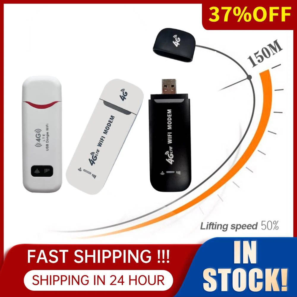 4G LTE Wireless USB Dongle Mobile Broadband 150Mbps Modem Stick WiFi Adapter 4G Card wifi Router ...