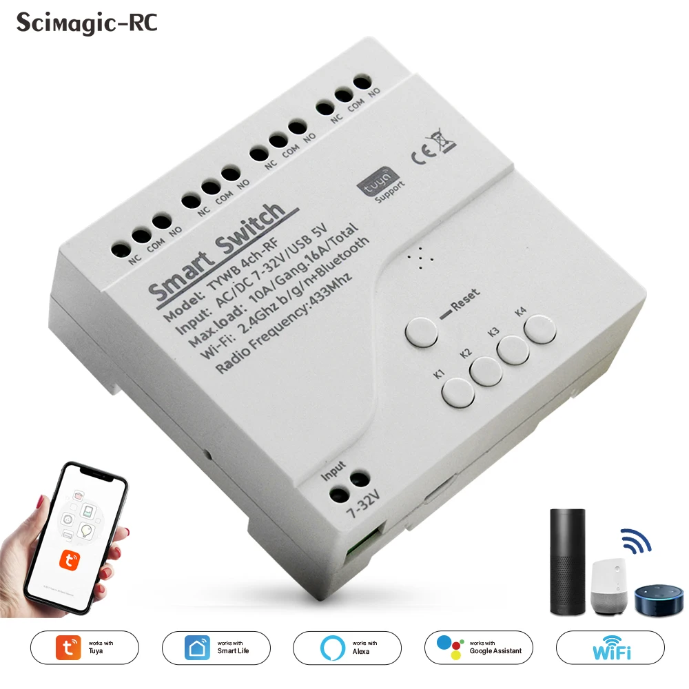 Tuya-Smart-Wifi-Switch-Module-5V-12V-24V-220V-APP-Remote-Control ...