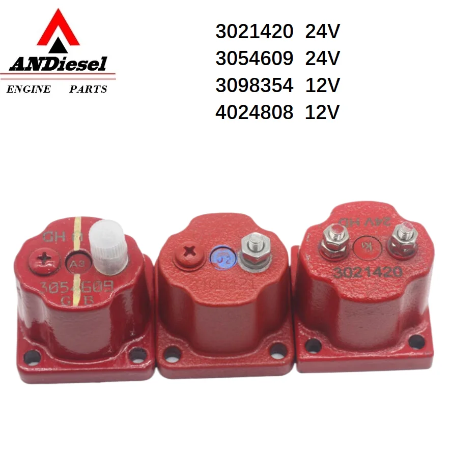 Cummins-Engine-Fuel-pump-parts-solenoid-magnetic-package-24V-12V ...