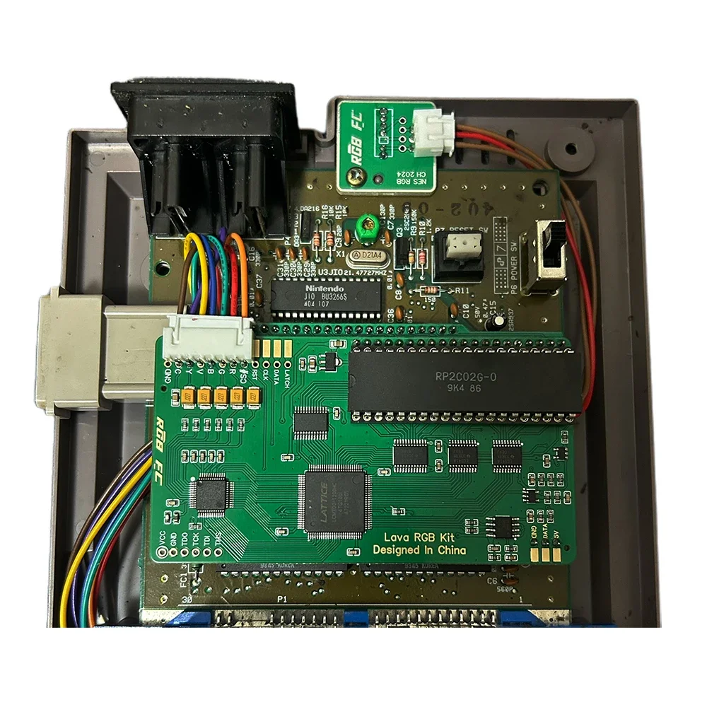 LAVA RGB FC ModキットはNESRGBキットよりも優れ、NES FCと新しいFCレトロビデオゲームアクセサリーに対応しています ...