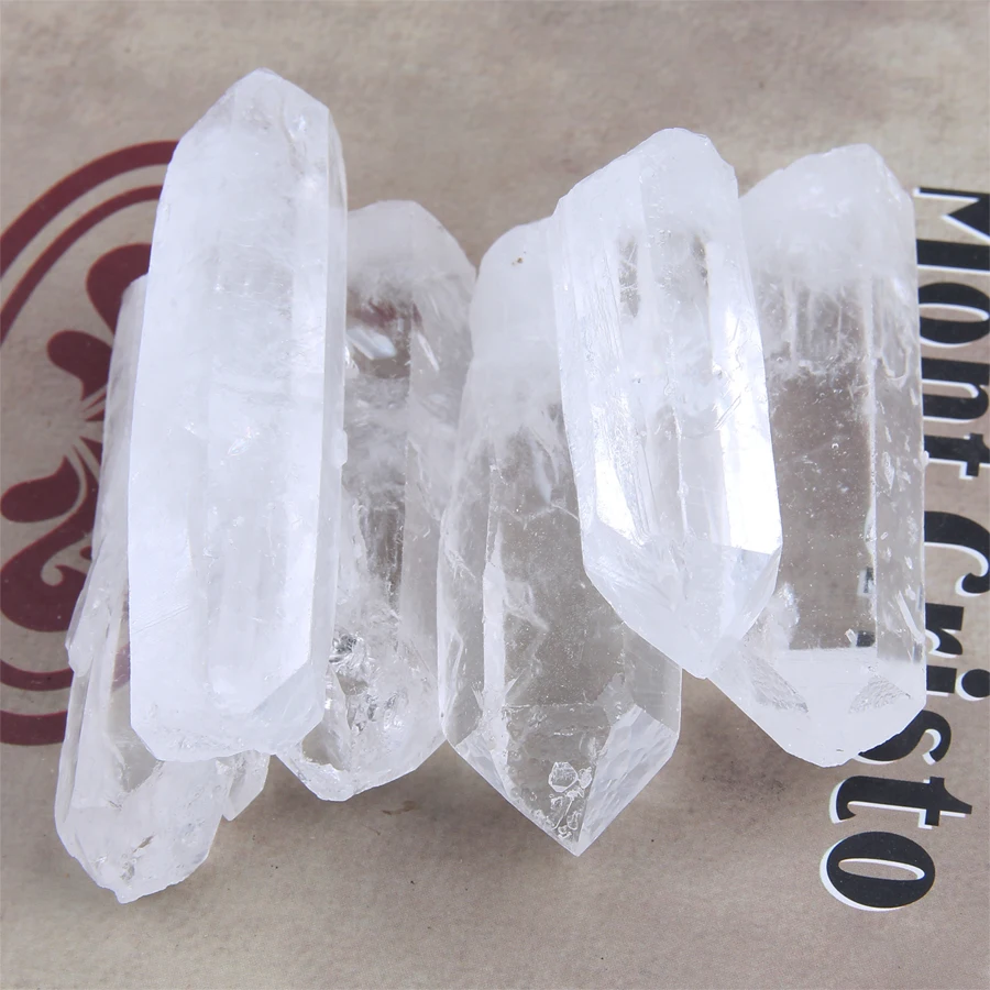 10g to 100g Tibet Natural Clear Crystal White Quartz Cluster Points ...