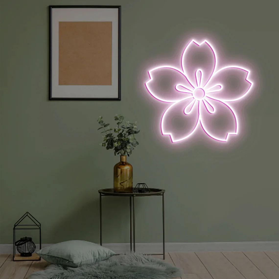 Custom-Sakura-Neon-Sign-Cherry-Blossom-Bedroom-Decor-Sakura-Wall-Art ...
