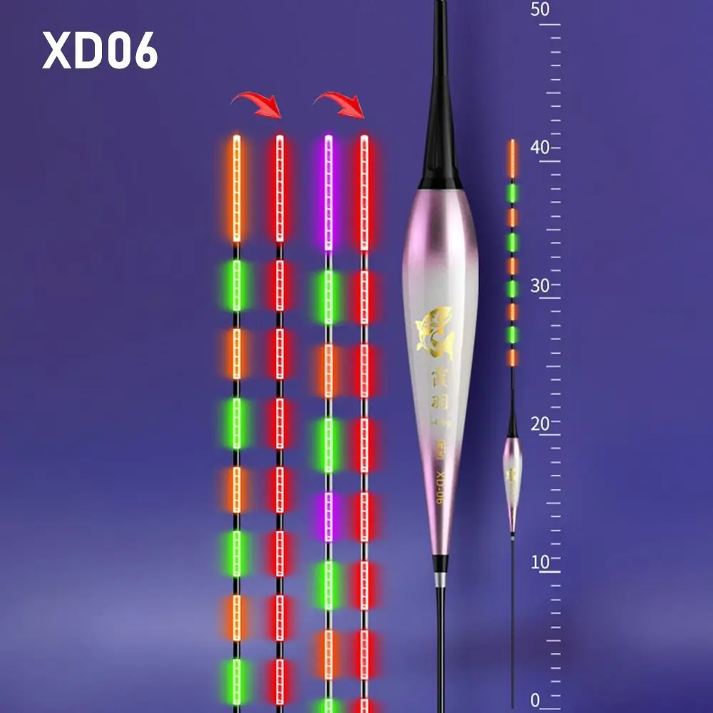 1PC Smart Led Fishing Float Highly Sensitive Remind Buoy Gravity Sensor ...