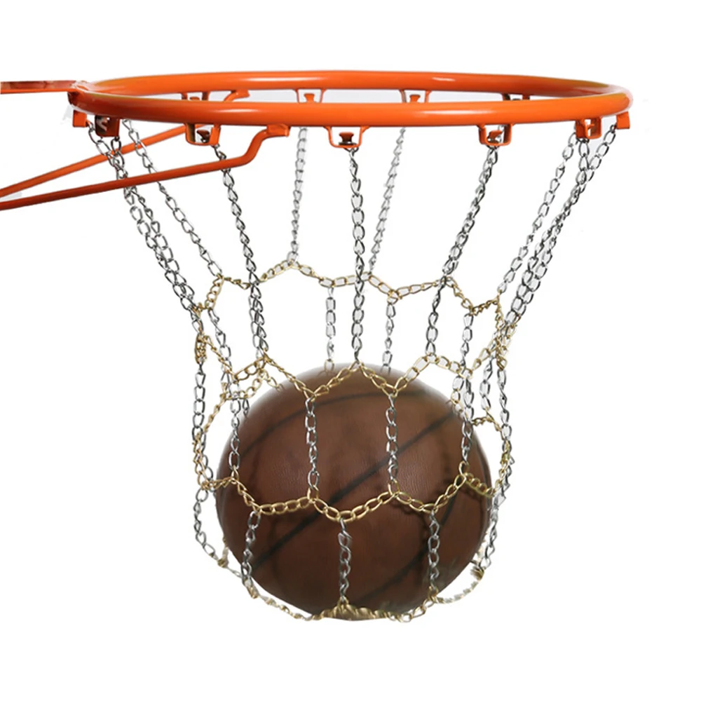 Heavy-Duty-Basketball-Chain-Net-Replacement-Galvanized-Iron-Basket-Net ...