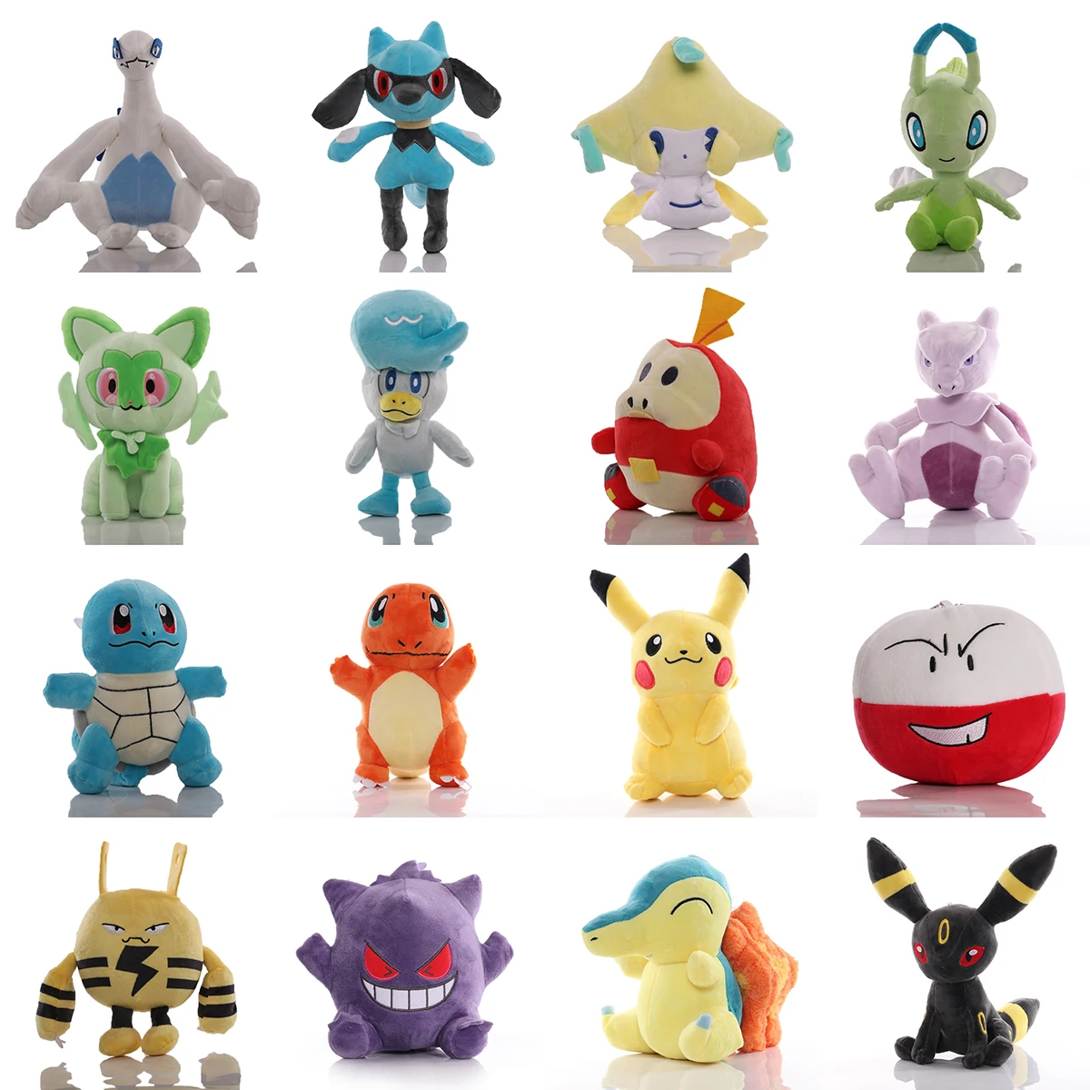 New-Pokemon-Pikachu-Plush-Toy-Charmander-Bulbasaur-Squirtle-Stuffed ...