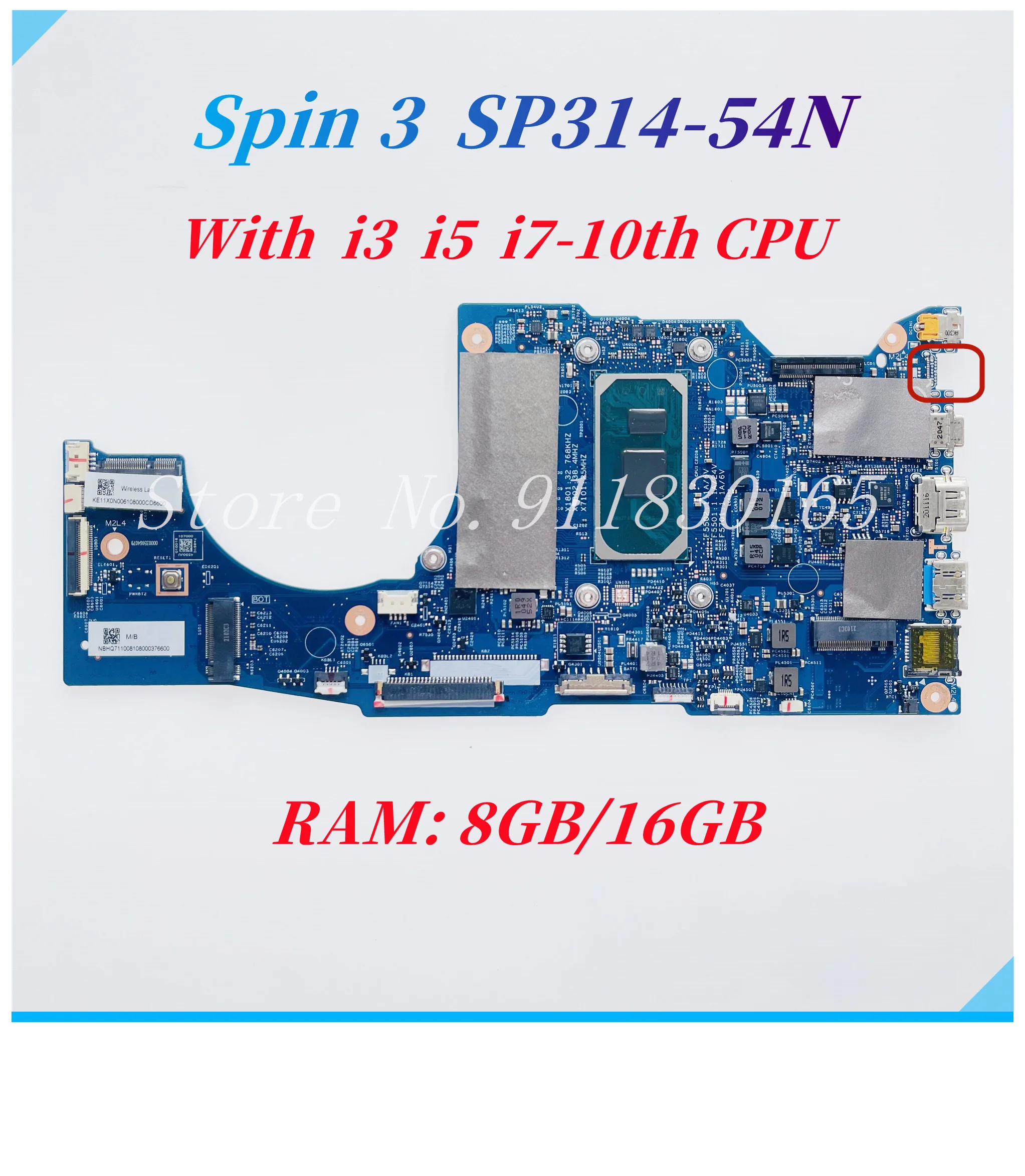 19771-1-For-Acer-Spin-SP314-54-SP314-54N-Laptop-Motherboard-With-Core ...