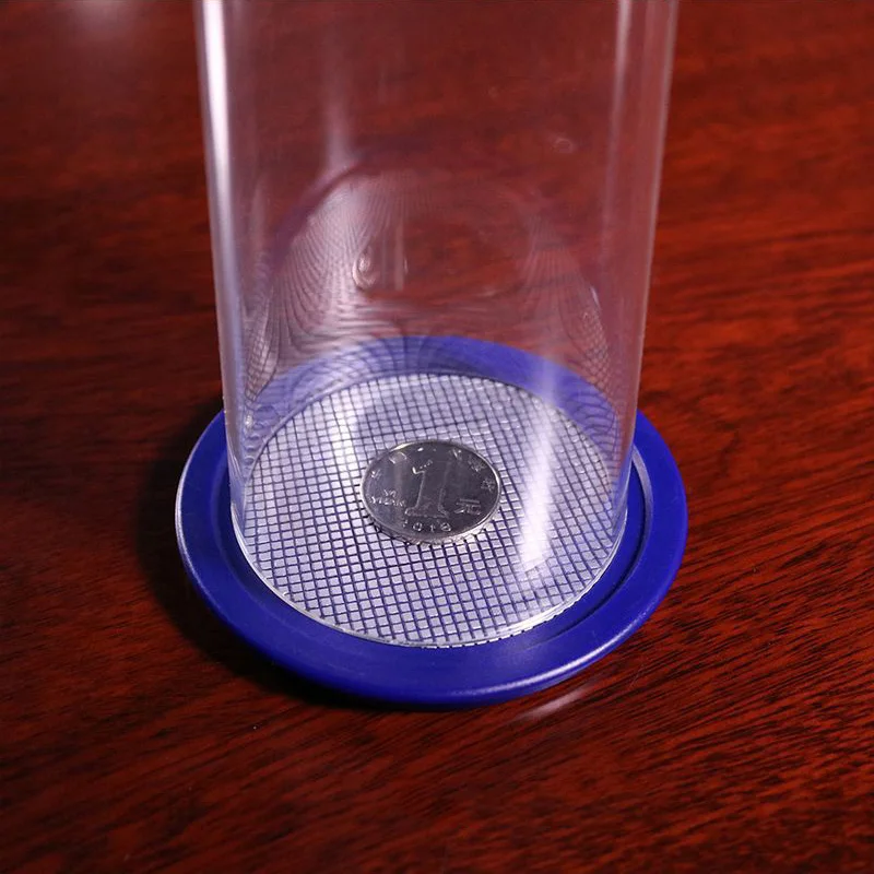 Tenyo-Miracle-Coin-Thru-Blue-Magic-Tricks-Props-Gimmicks-For ...