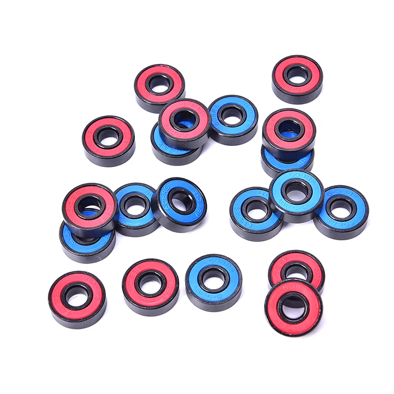 10Pcs-set-608-2RS-Bearing-Deep-Groove-Steel-Sealed-Ball-Bearings-608RS ...