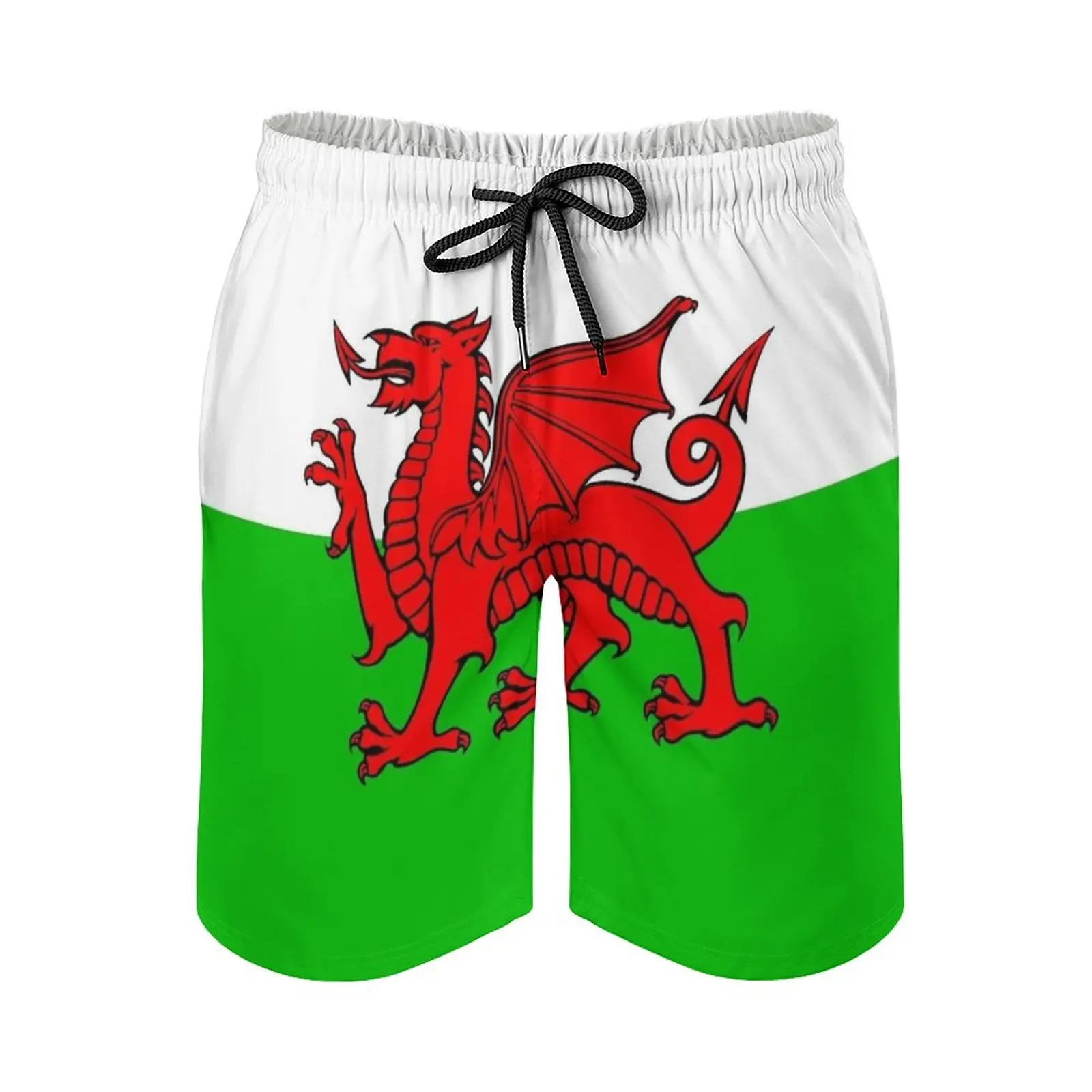 Wales-Flag-Welsh-Dragon-Men-s-Sport-Running-Beach-Shorts-Trunk-Pants ...