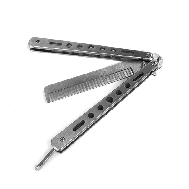 Hot Portable Practice Butterfly Knife Foldable Butterfly Knife Hair ...
